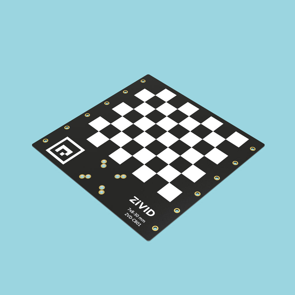Calibration board, 7x8 30mm (300x300mm) | Zivid
